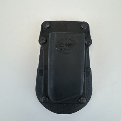 Fobus Right Hand 1911 Single Stack Magazine Black Paddle Holster ...