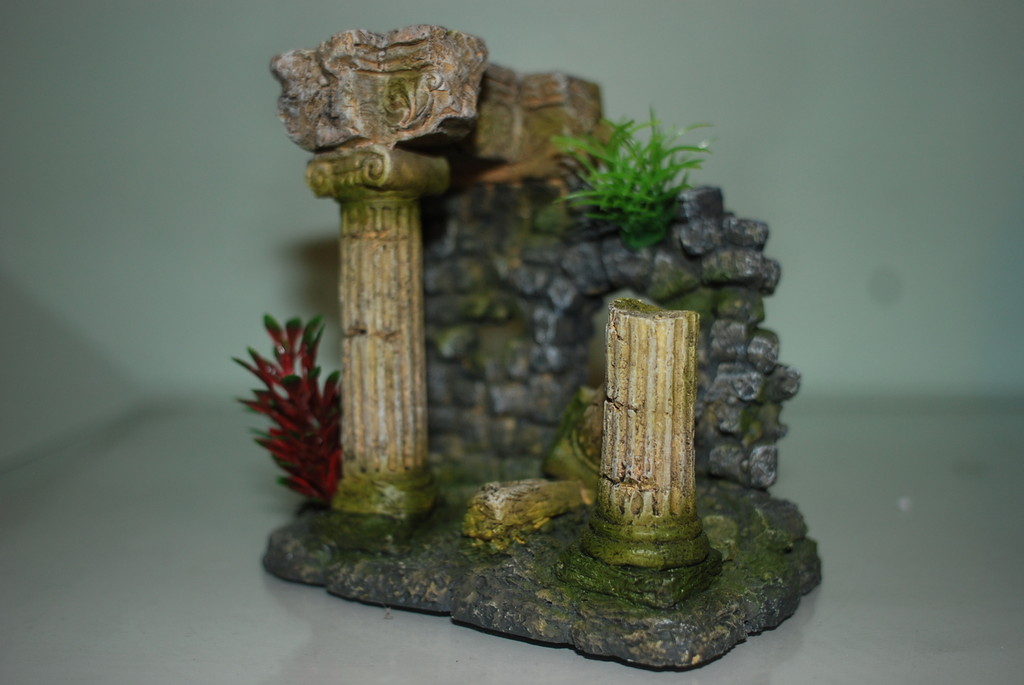 Aquarium Medium Old Roman Arch Ruin Decoration For All Aquariums 15 x ...