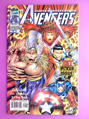 THE AVENGERS #1 VF 1996 LIEFELD COMBINE SHIPPING BX2448 E24 | eBay