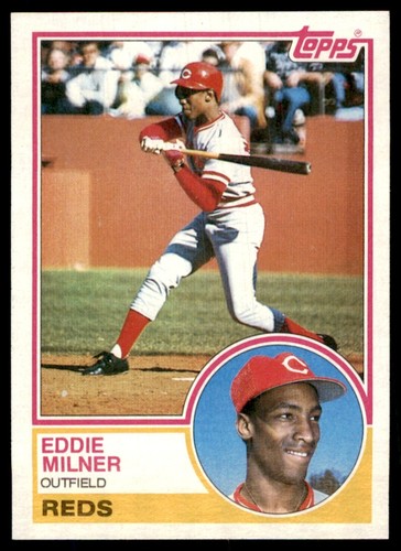 1983 TOPPS EDDIE MILNER RC CINCINNATI REDS #449 | eBay