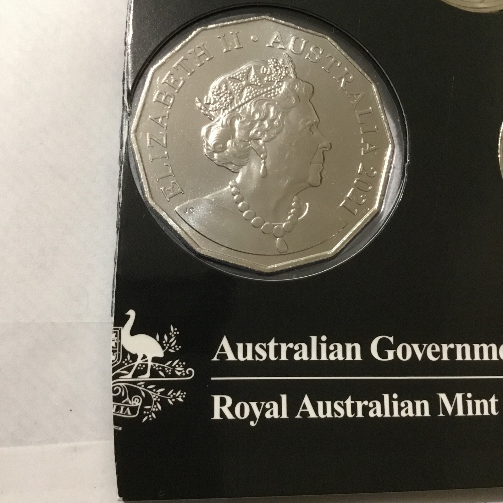 2021 Australian Fifty cent 50c coin - Coat of Arms - GEM UNC from Mint ...