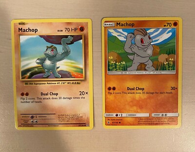 Machop 57/108 XY Evolutions Machop 62/145 Guardians Rising Pokemon ...