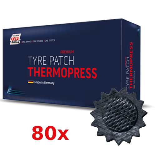 80x TIP TOP Thermopress Pflaster Nr. 100 Ø 30 mm 80er VPE | eBay.de
