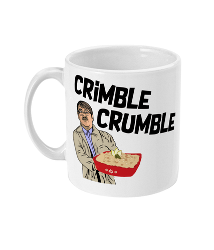 Friday Night Dinner "Crimble Crumble" Mug Funny 11oz Shalom Wilson FND ...