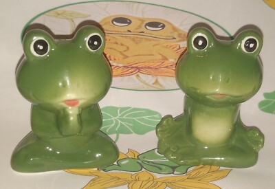 Neil The Frog Theme Salt & Pepper Shaker | eBay