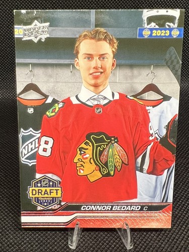 2023-24 Connor Bedard Upper Deck Draft Day Rookie Card #740 | eBay