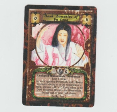 Legend of the Five Rings L5R CCG Dark Daughter of Fu Leng unaligned ...