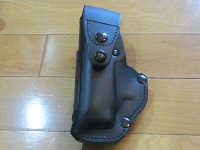 H&K P7 Leather Holster, Black, German Police Issue, Made In Germany L/H ...