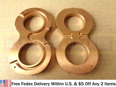 JCB PARTS - HYDRAULIC PUMP PRESSURE PLATES KIT, 2 PCS. (PART NO. 20/ ...