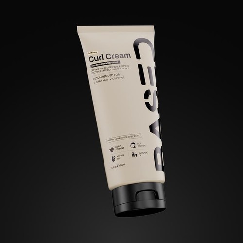 BASED Curl Cream Instant Definition & Hydration Simple, Effective Cream ...
