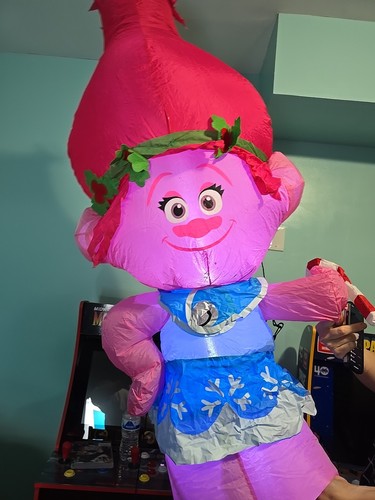 DreamWorks Trolls 5’ Foot Poppy Airblown Inflatable Christmas Decor By ...