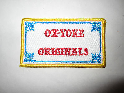 Vintage Ox-Yoke Originals Patch | eBay