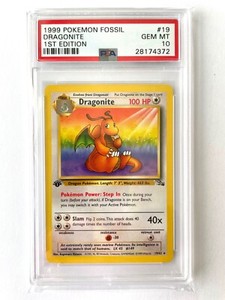 Dragonite 1999 Fossil #19/62 1st Edition Price Guide - Sports Card Investor
