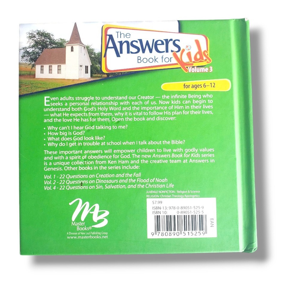 The Answers Book for Kids Volume 3: 22 Questions from Kids on God and ...