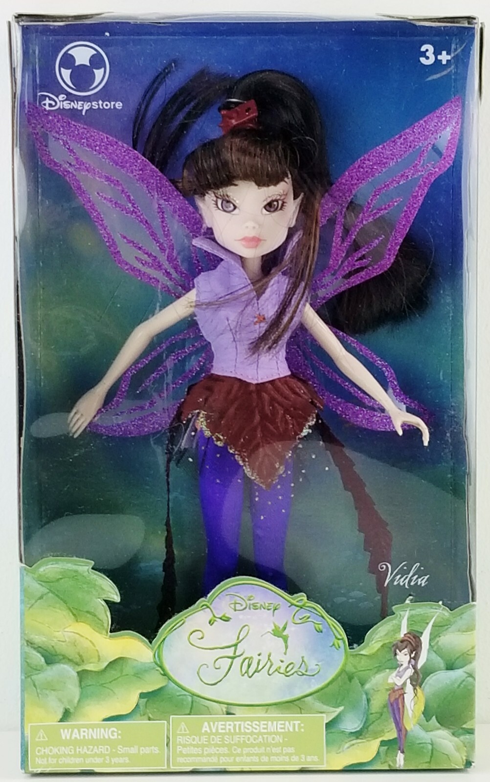 Disney Fairies Vidia DisneyStore Fairy Doll No. 67456 NRFB