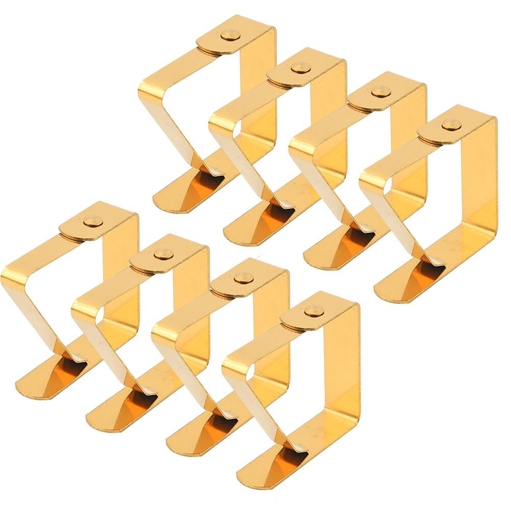 Secure Your Tablecloth with 8 Premium Stainless Steel Table Holder ...