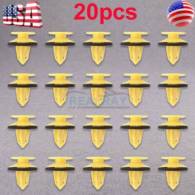 New 20Pcs Door Panel Retainer Clips For GM 11547602 11610606 11547577 ...