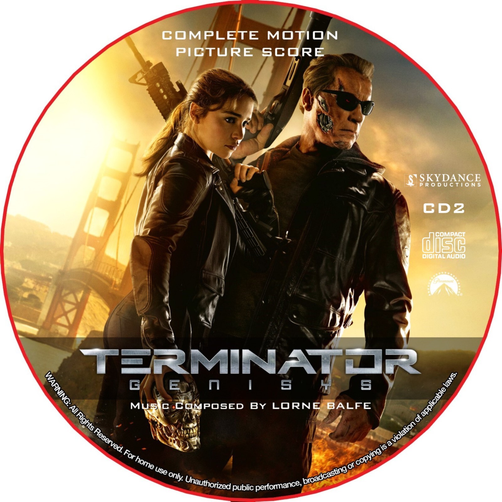 Terminator Genisys Complete Score 2CD Lorne Balfe | eBay