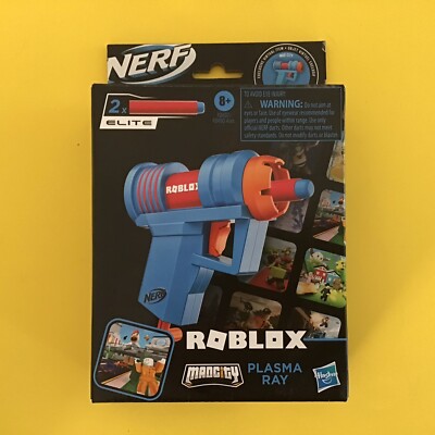 🔫Nerf Roblox Mad City Plasma Ray Dart Blaster 2 Darts Code To Unlock ...