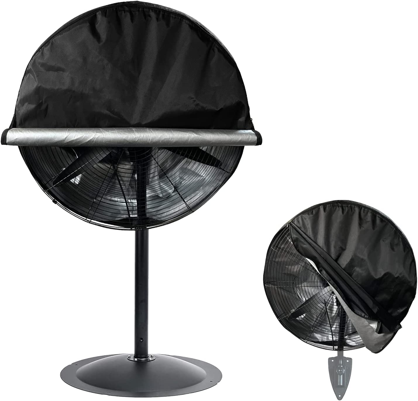 Industrial Fan Cover, Waterproof Outdoor Fan Covers, Compatible for 30 ...