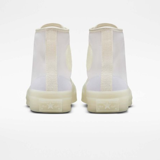 Converse Chuck 70 HI Translucent Canvas Sneakers 'Egret' - A06223C ...