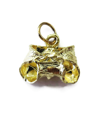 14K Yellow Gold Baby Diaper Charm Necklace Pendant ~ 1.5g | eBay