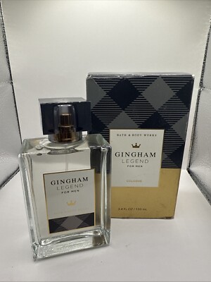 BATH & BODY WORKS ~ GINGHAM LEGEND COLOGNE ~ 3.4 OZ New In Box | eBay