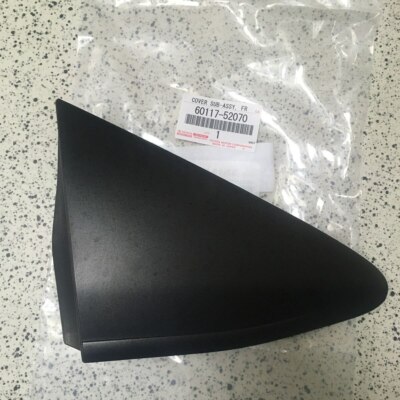 Toyota OEM Genuine Cover Sub Assembly Front Pillar UPR RH 60117-52070 ...