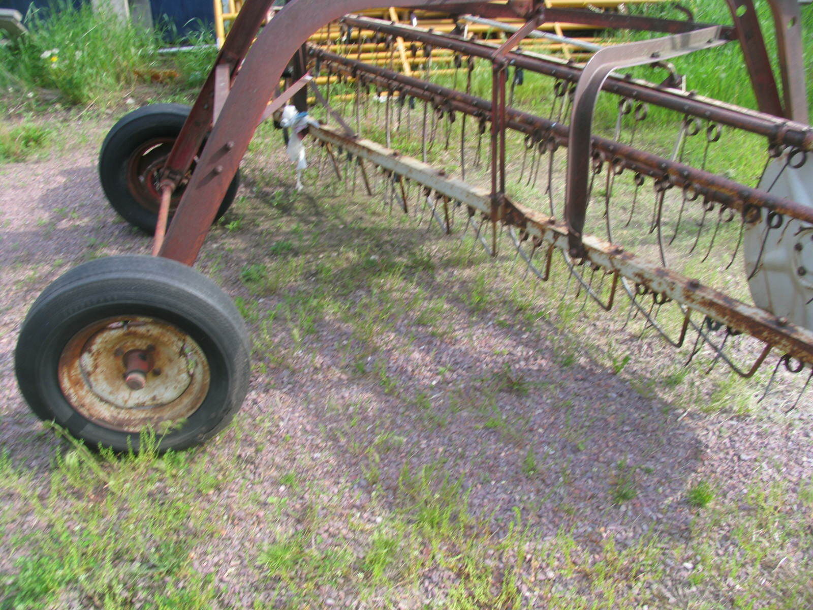 International Harvester McCormick PULL TYPE HAY RAKE GROUND DRIVE 5 Bar ...