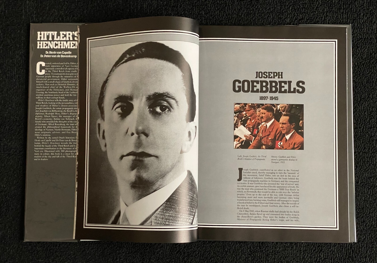 WW2 German LARGE FORMAT Book HITLER's HENCHMEN 1990 RARE Out of Print ...