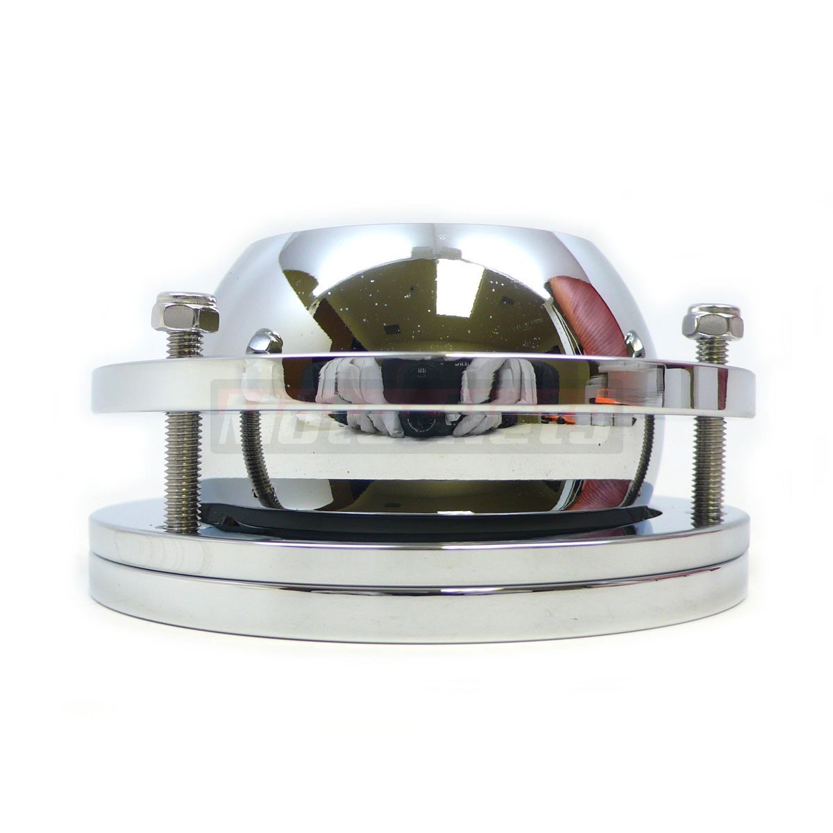 Chrome Billet Aluminum Steering Column Floor Swivel Mount 2" SBC BBC ...