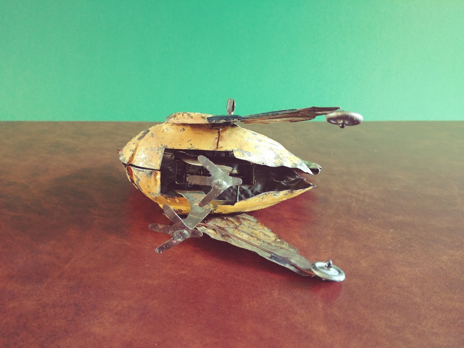 1900's SG Gunthermann Tin Wind-up Large Rooster Tinplate Chicken | eBay