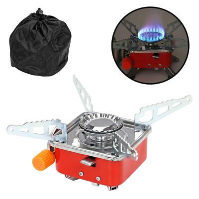 Outdoor Picnic Gas Burner Camping Hiking Fishing Mini Butane Stove ...