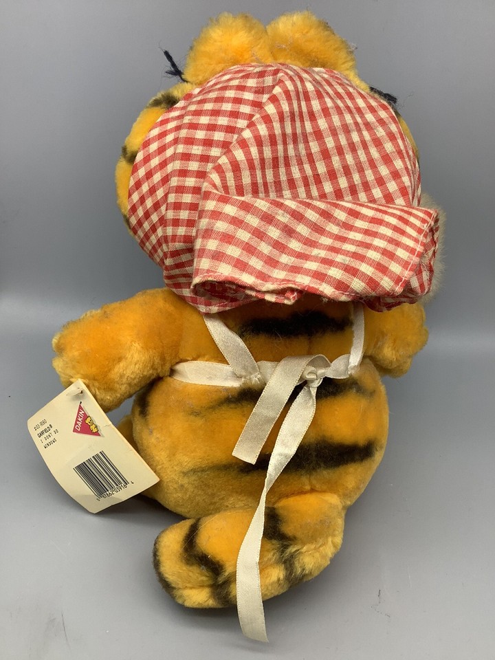 Vtg Garfield Daikin Plush Cat Cartoon Strip Cleaning Lady "I Dont Do ...