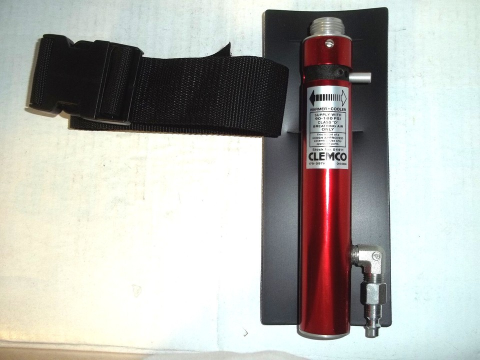 Sandblasting Helmet Climate Control Tube Cool / Warm air Clemco Part ...