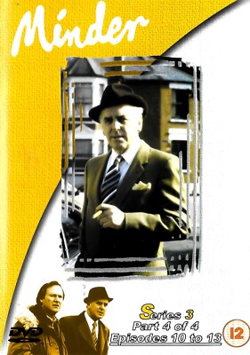 Minder Series 3 Part 4 Episodes 10-13 - DVD Series Rare Aus Stock ...