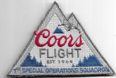 USAF PATCH 7 SOS COORS FLIGHT RAF MILDENHALL US AIR FORCE SQUADRON PATCH | eBay