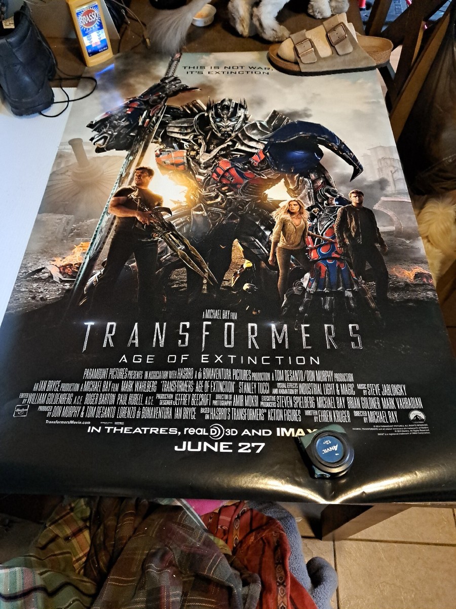 Optimus Prime Transformers Age Of Extinction Poster
