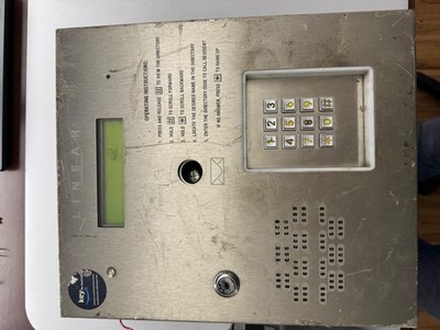 Linear AE500 Telephone Entry System Control Panel Access Gate Door ...