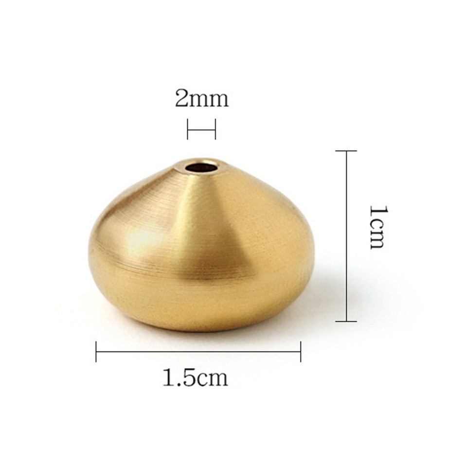 8pcs Mini Copper Incense Holders Unique Incense Burning Bases Exquisite ...