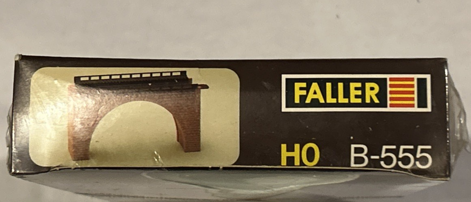 HO B-555 Faller Stone Arch Bridge New Sealed | eBay