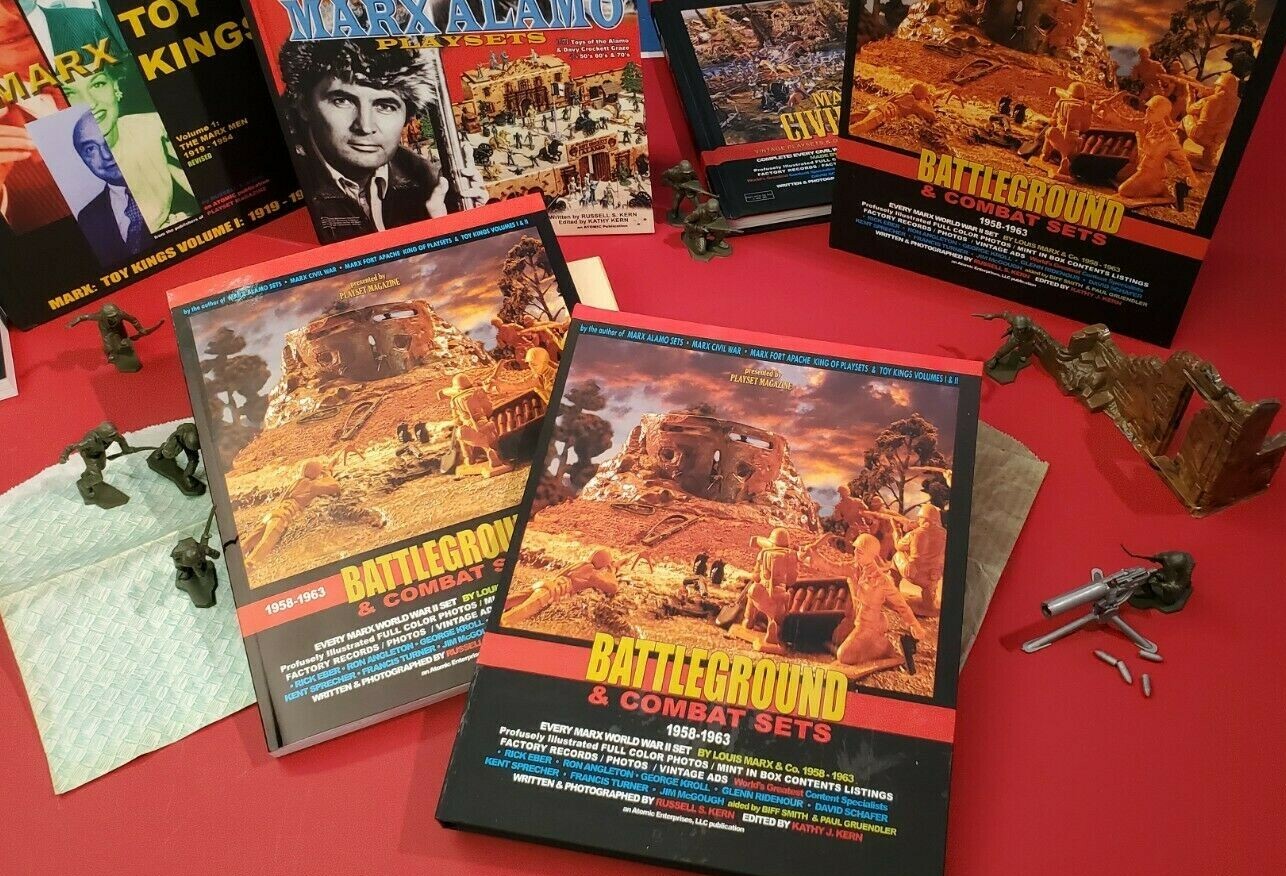 MARX BATTLEGROUND & COMBAT PLAYSETS (1958-1963) Soft Cover by Russell S ...