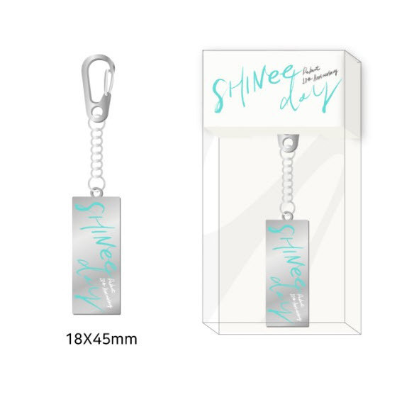 SHINEE Official KEY RING / Minho KEY Chain CHARM 10th Anniversary ...