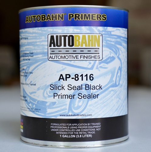 Autobahn Slick Seal BLACK 1K Primer Sealer GALLON size! AP-8116 Ready ...