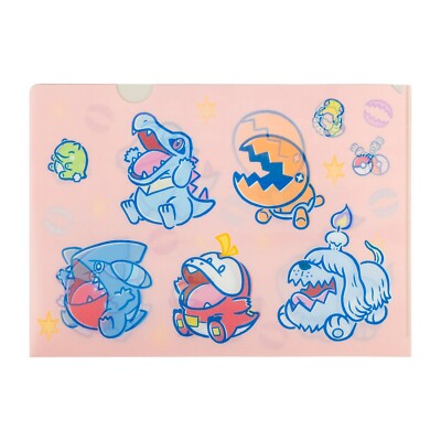 Pokemon Center A4 Clear File Kamitsukitai Fuecoco Gible Totodile 12.2x8 ...