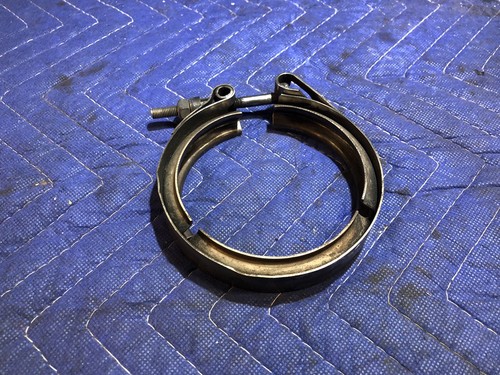 USED FORD 7.3 6.0 powerstroke turbocharger turbo Pipe V-Band Clamp F5TA ...