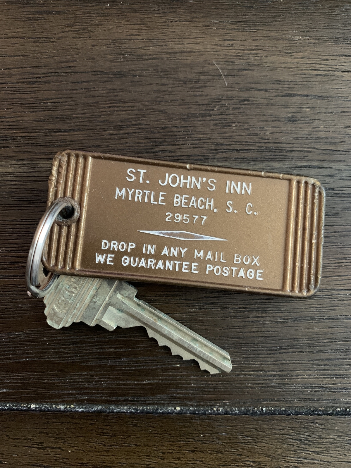 St. John’s Inn Myrtle Beach SC South Carolina Hotel Resort Room Key ...
