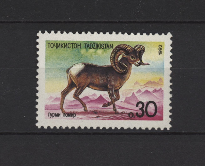15718 Tadjikistan 1992 MNH Animals Goat 1v | eBay