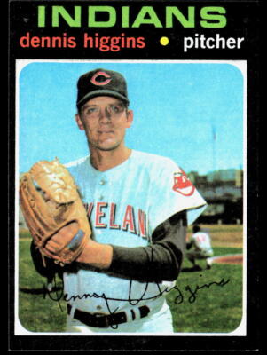 Dennis Higgins 1971 Topps #479 EXMT-MNT | eBay