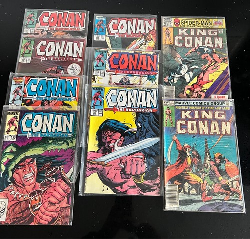 King Conan Conan The Barbarian Lot 9 1980s - Key issues included | eBay